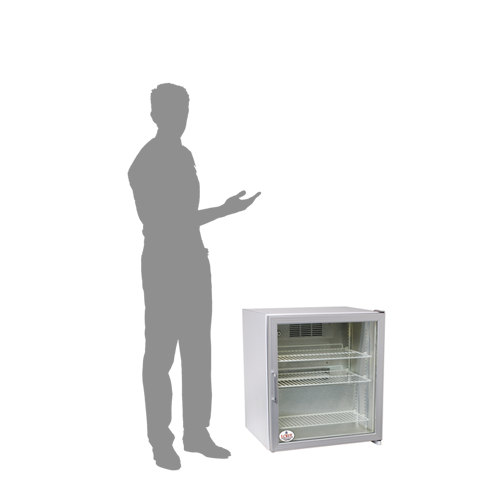 Commercial Glass Door Counter Top Display Freezer