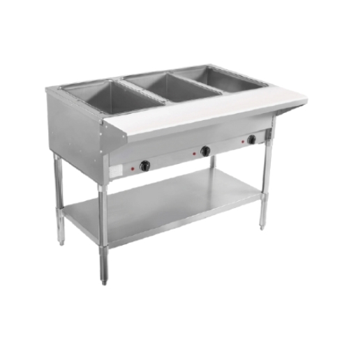 Commercial Three Well Electric Steam Table | US Rent...